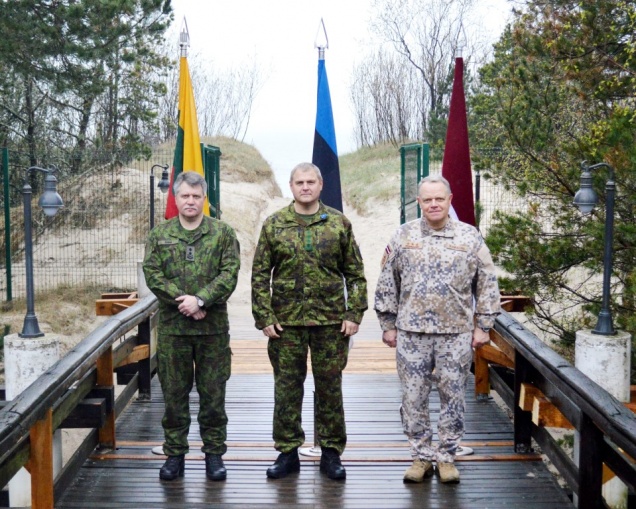 Baltic Chiefs of Defence discuss Security situation Baltic Chiefs of Defence discuss Security situation